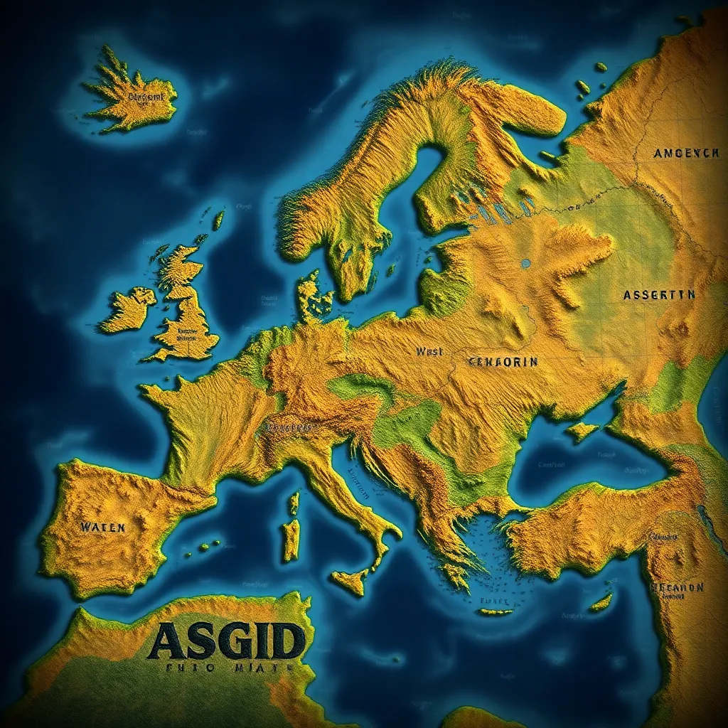 The Mythical Geography of Asgard: Mapping the Aesir Realm - Norse Mythology