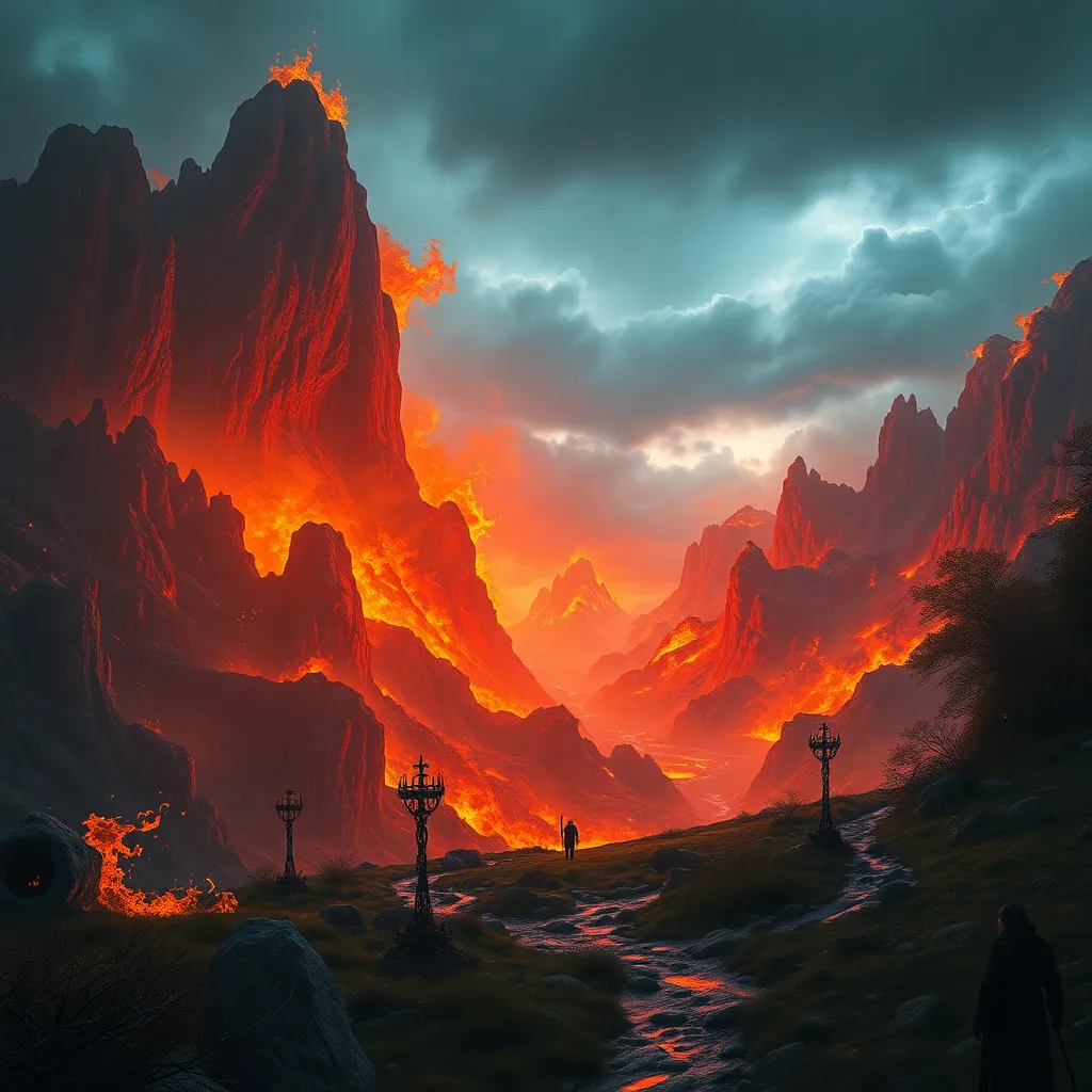 Exploring Muspelheim: The Land of Fire Giants and Flames - Norse Mythology
