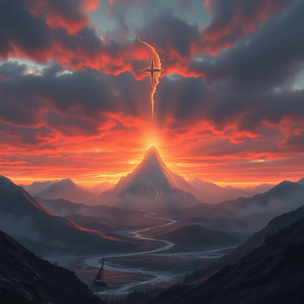 **Midgard: The Interplay of Fate and Free Will** - Norse Mythology