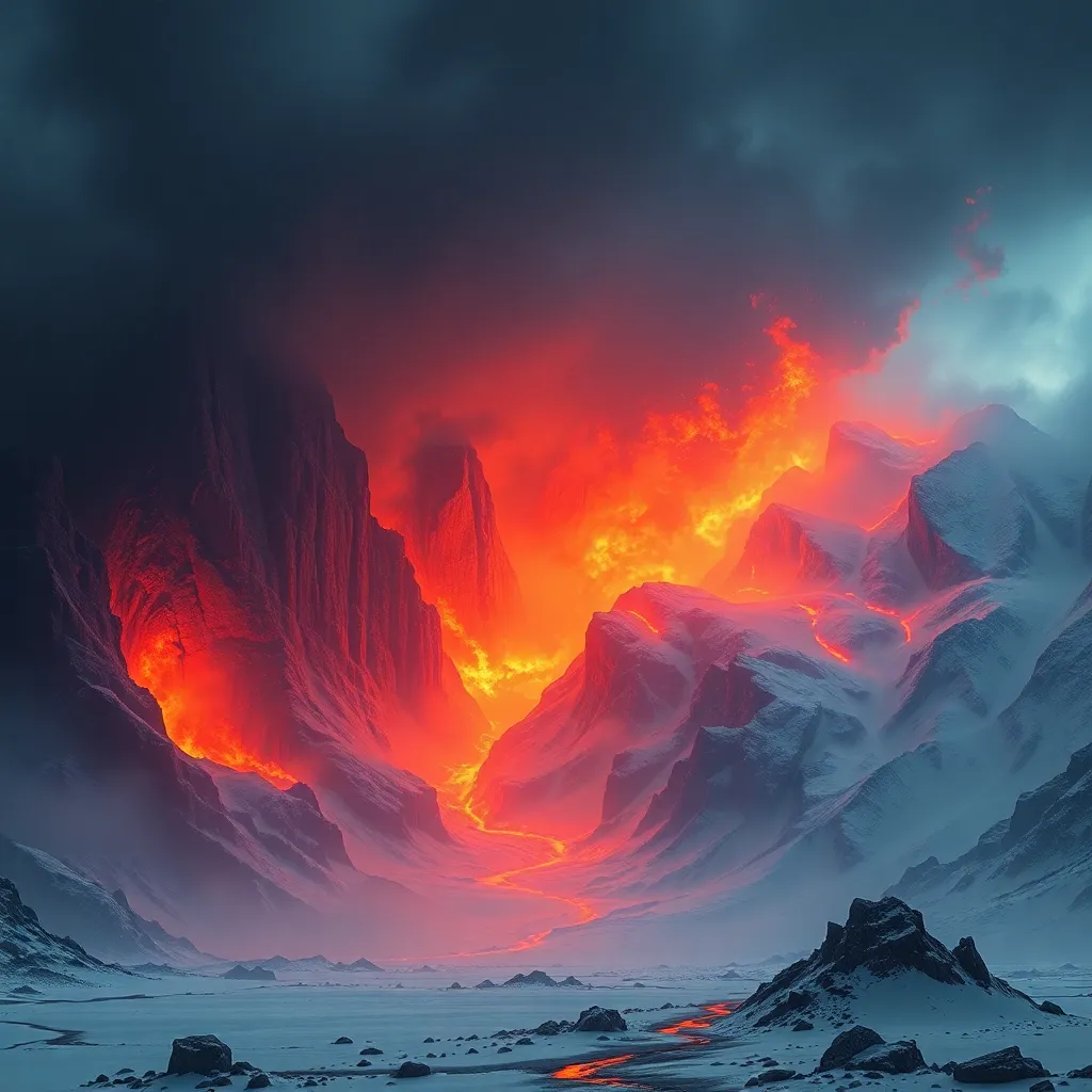 Muspelheim: A Fiery Contrast to the Peace of Asgard - Norse Mythology