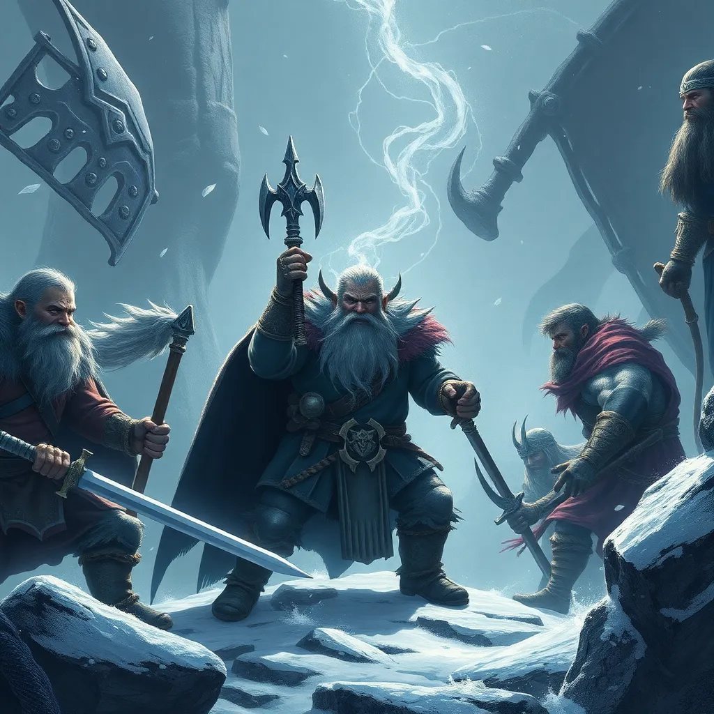 The Dwarven Heroes of Svartalfheim: Tales of Bravery - Norse Mythology