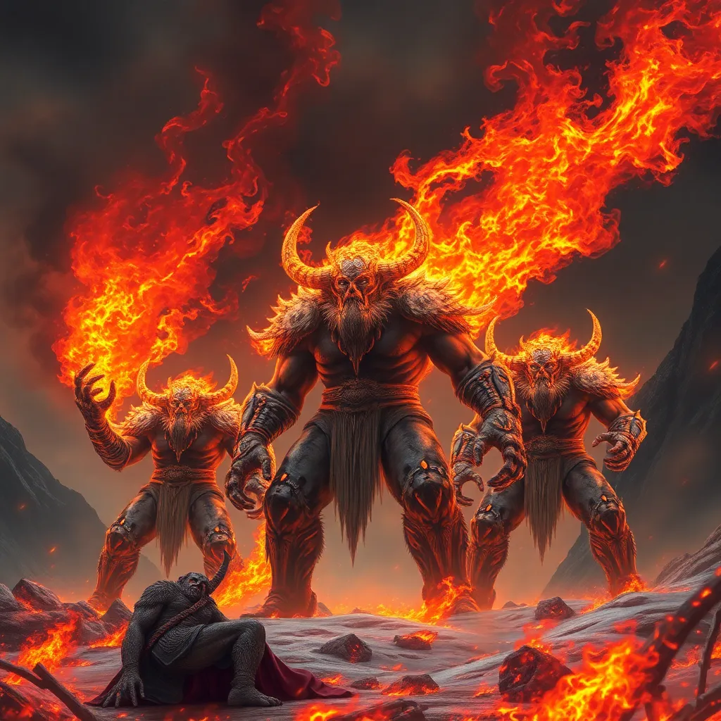 The Fire Giants of Muspelheim: Guardians of the Fiery Realm - Norse ...