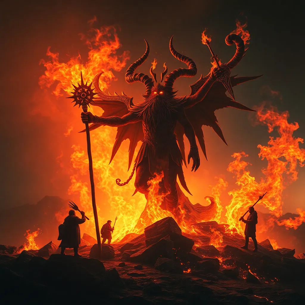 The Myths of Muspelheim: Fire as a Symbol of Change - Norse Mythology