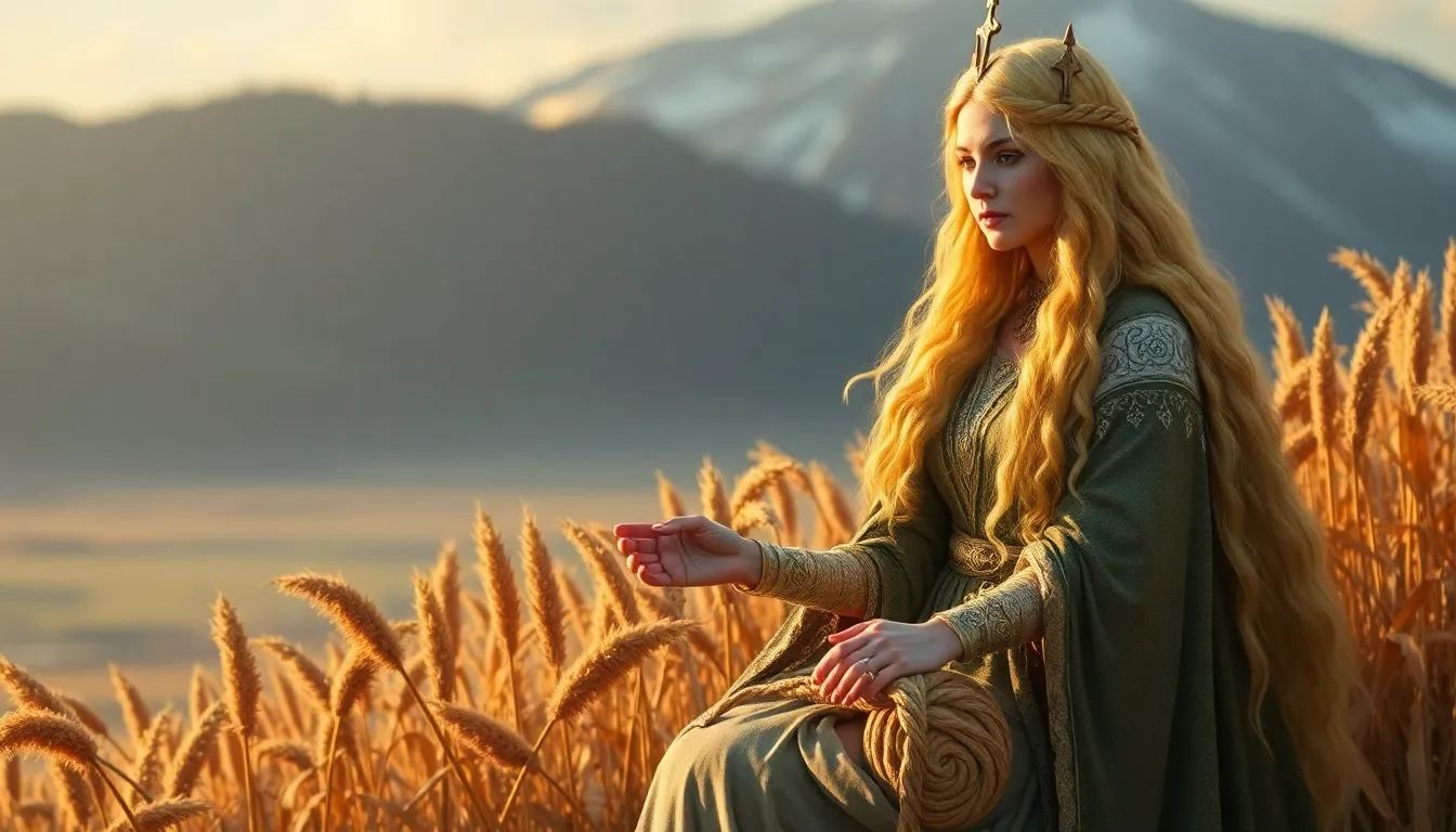 Sif: The Golden-Haired Goddess and Her Harvest Blessings - Norse Mythology