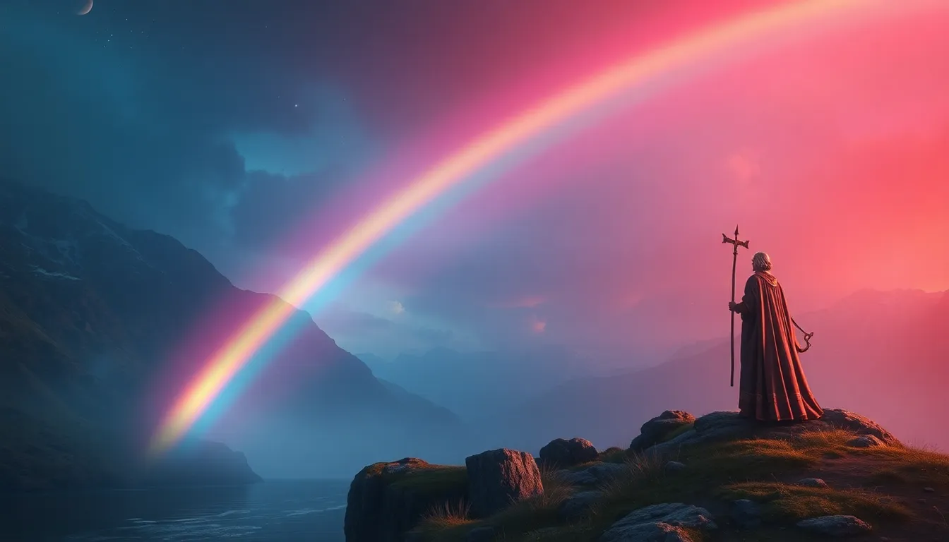 The Rainbow Bridge: Bifrost and Its Guardian - Norse Mythology