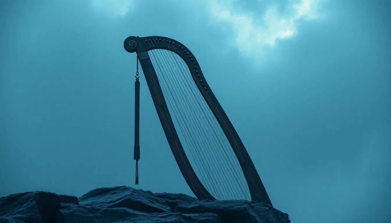 The Symbolism of Bragi’s Harp in Norse Lore - Norse Mythology