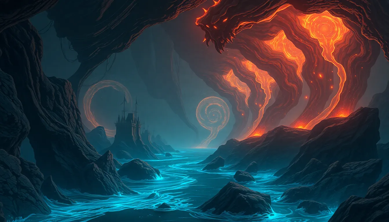 "The Underworld of the Sea: Ran's Domain and Its Secrets" - Norse Mythology