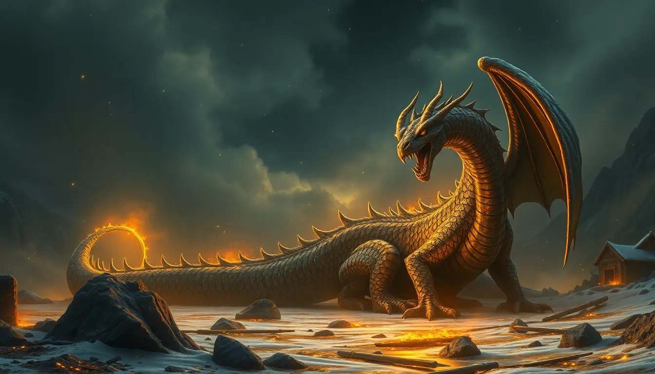 "Fafnir's Curse: The Price of Dragon's Gold in Norse Lore" - Norse ...