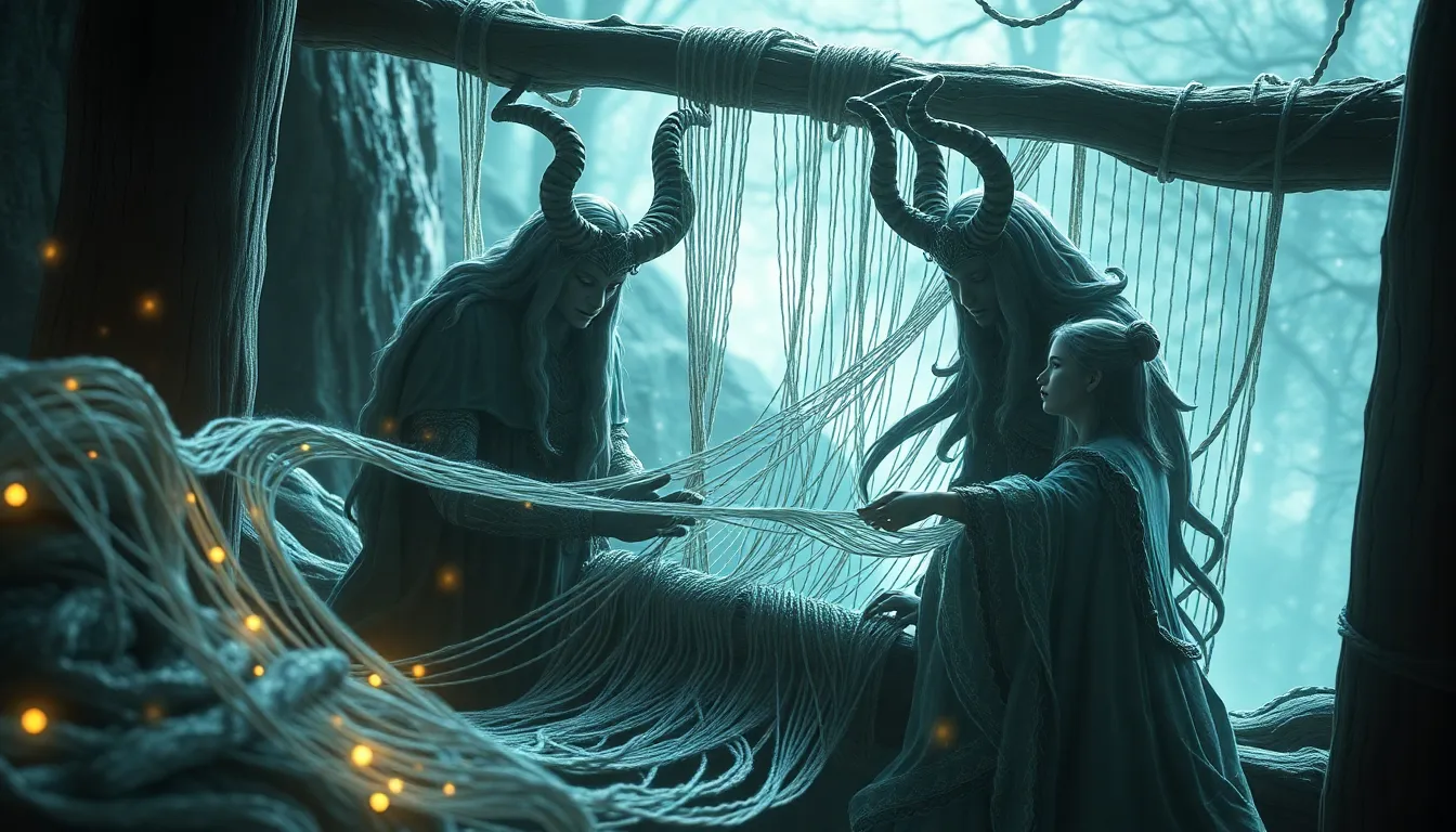 "Fate’s Loom: How the Norns Weave the Threads of Life" - Norse Mythology