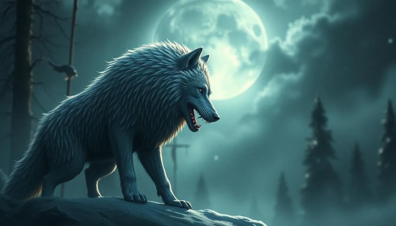 "Fenrir: The Great Wolf and His Place in the Norse Pantheon" - Norse ...