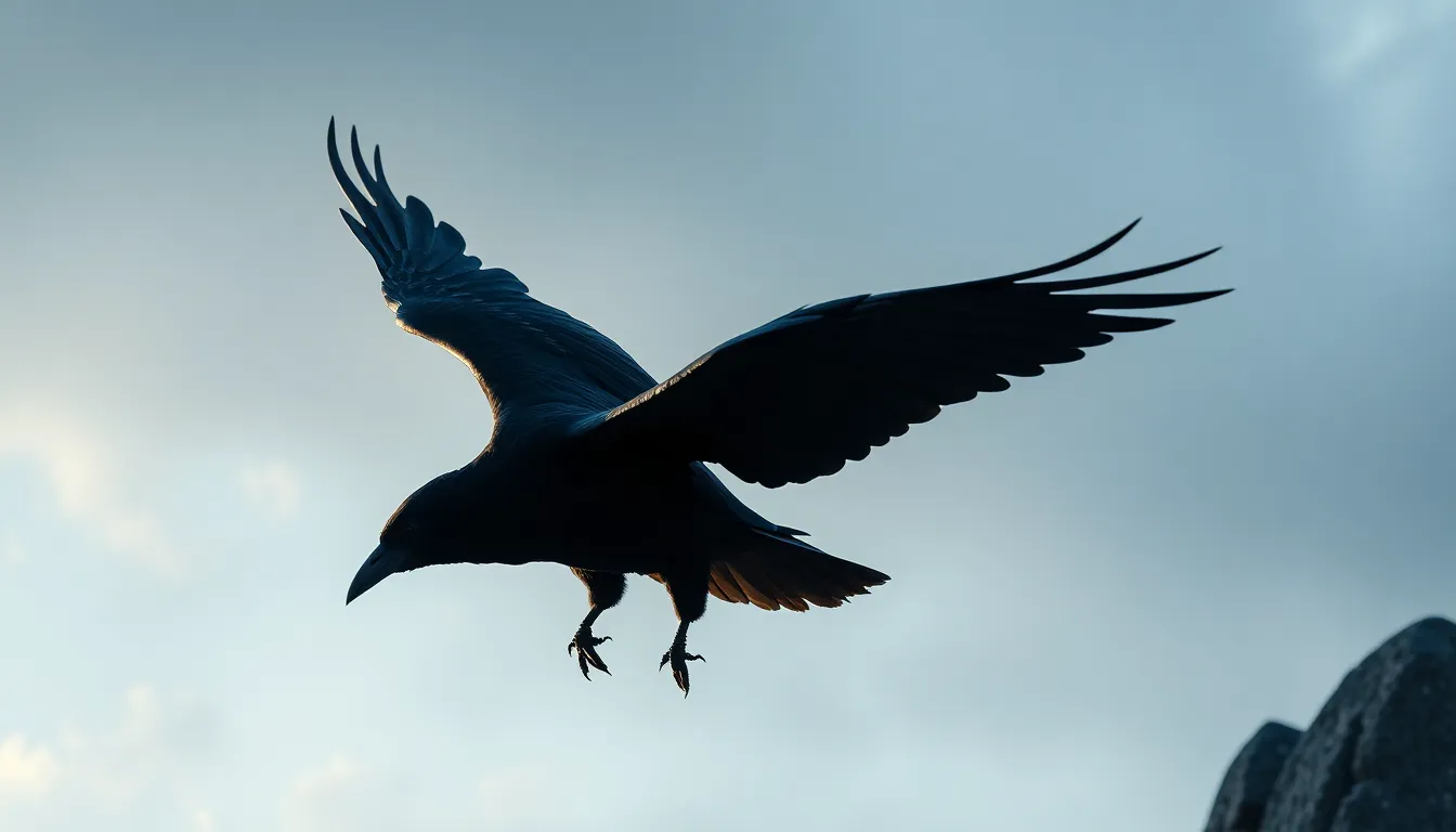 "Huginn and Muninn: The Ravens That Keep Odin's Secrets" - Norse Mythology