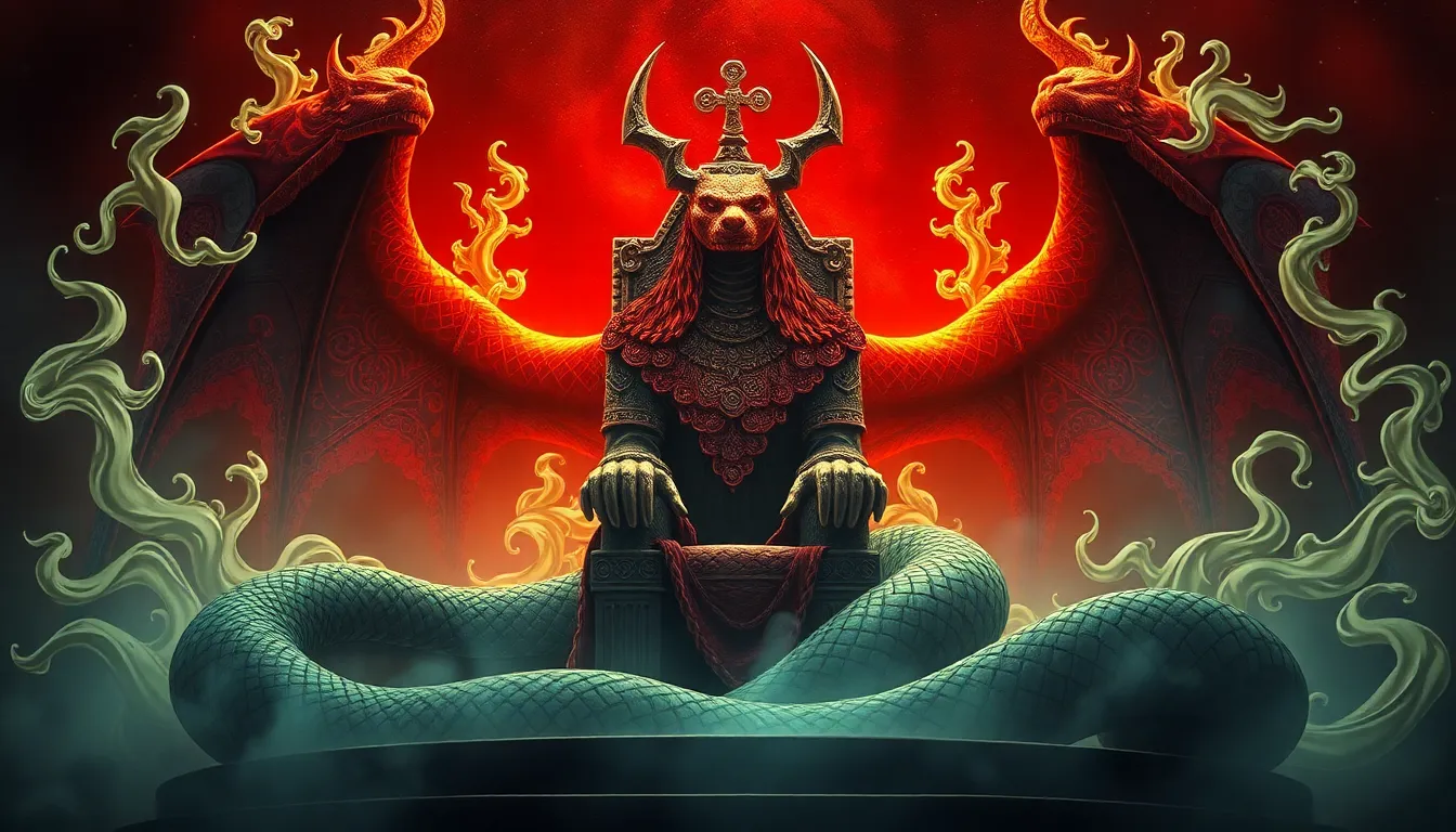 "Norse Mythology's Serpent Kings: Who Holds the Throne?" - Norse Mythology