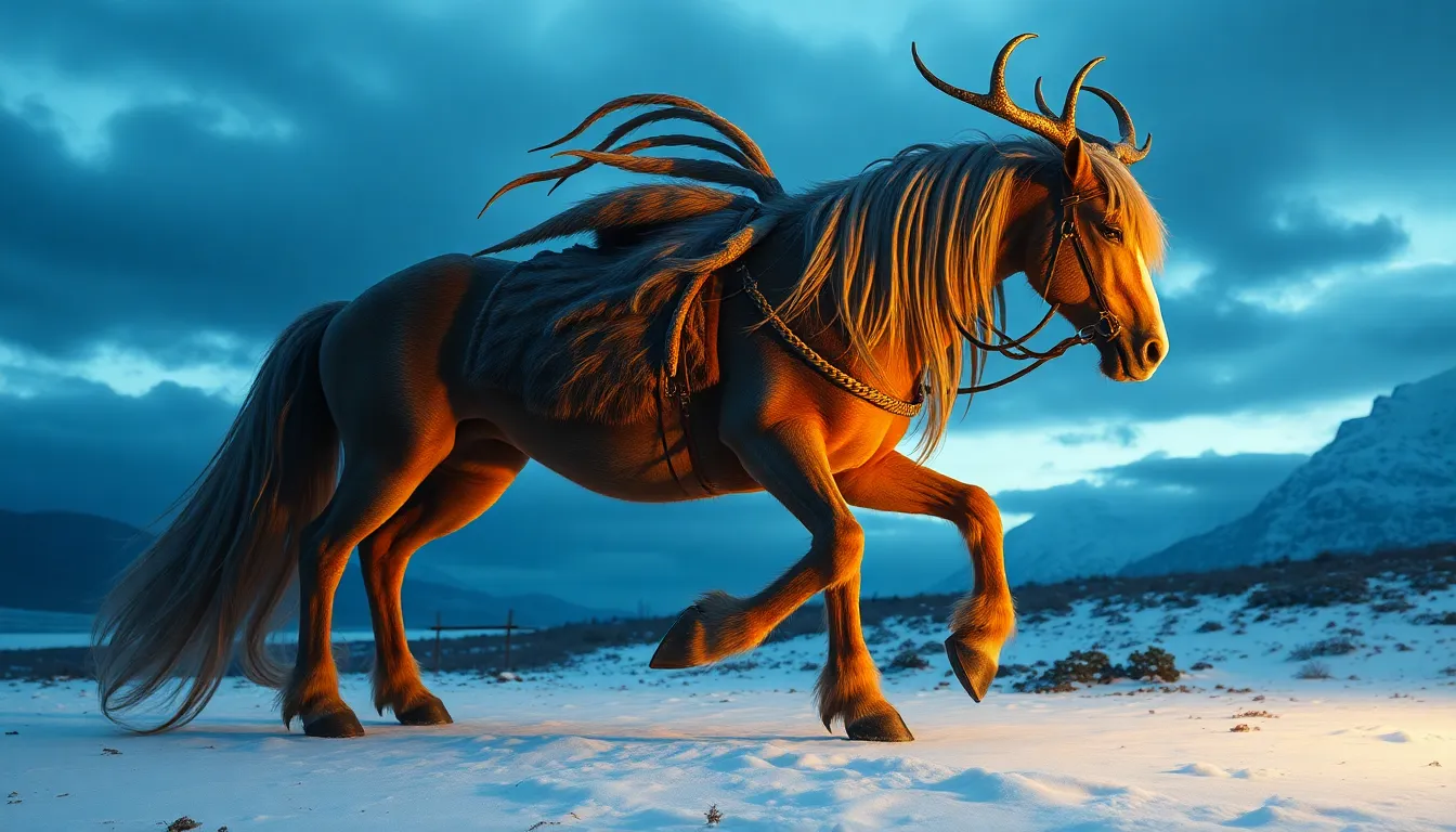"Sleipnir: The Eight-Legged Horse in Norse Folklore and Myth" - Norse ...