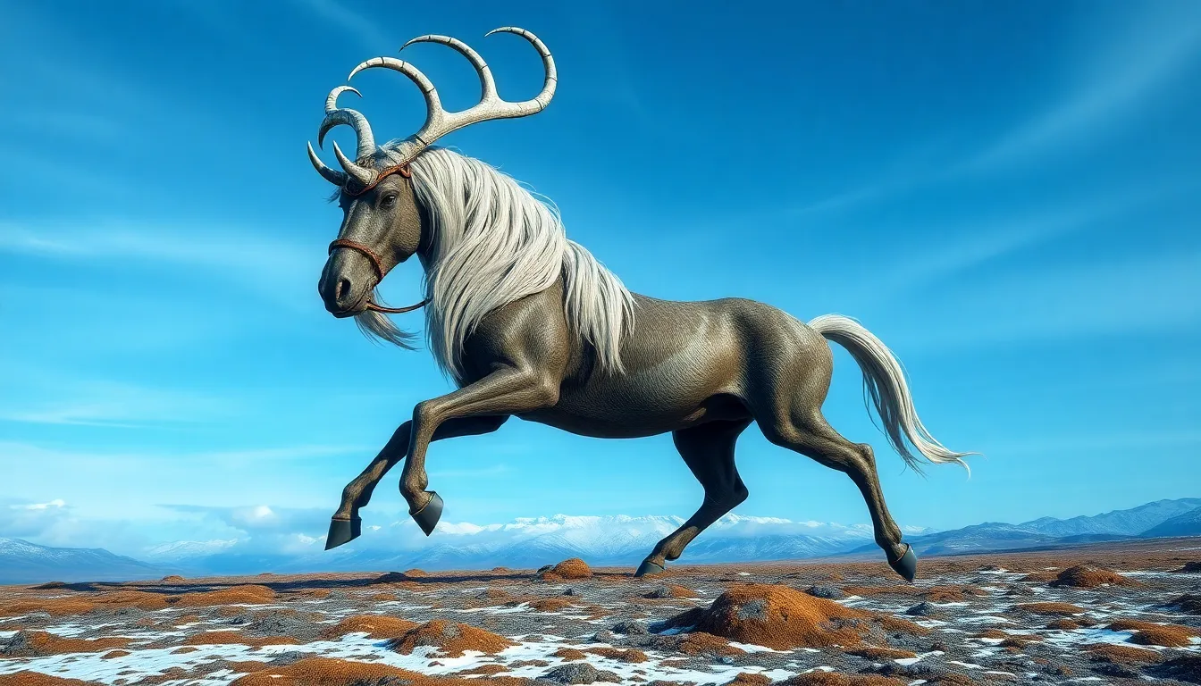 "Sleipnir: The Eight-Legged Wonder of Norse Mythology" - Norse Mythology