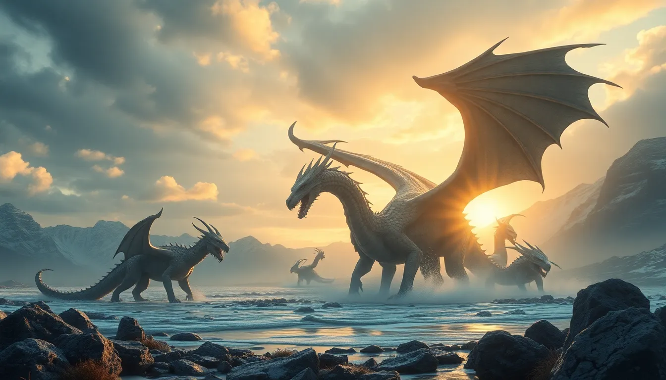 "The Battle of Beasts: Exploring Norse Dragon Myths" - Norse Mythology