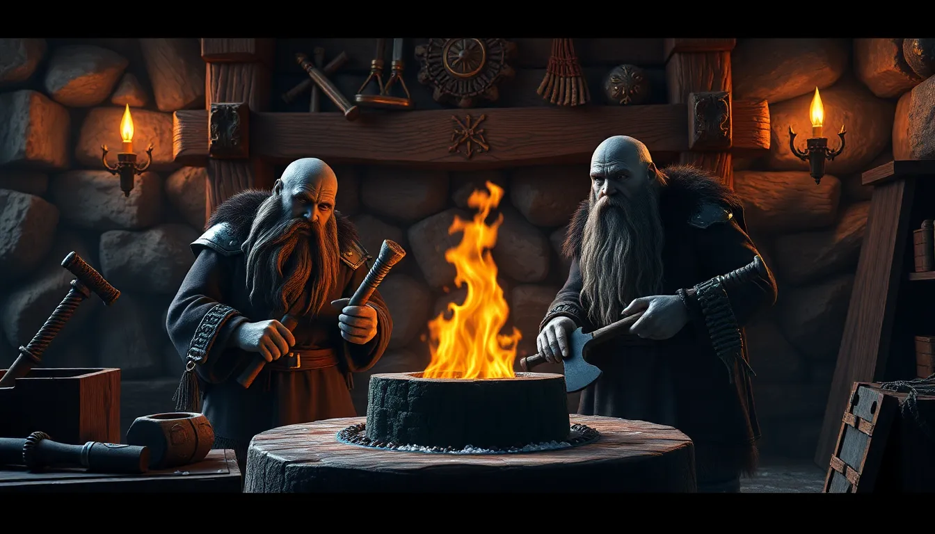 "The Dwarves' Forge: Crafting the Tools of the Norse Pantheon" - Norse ...