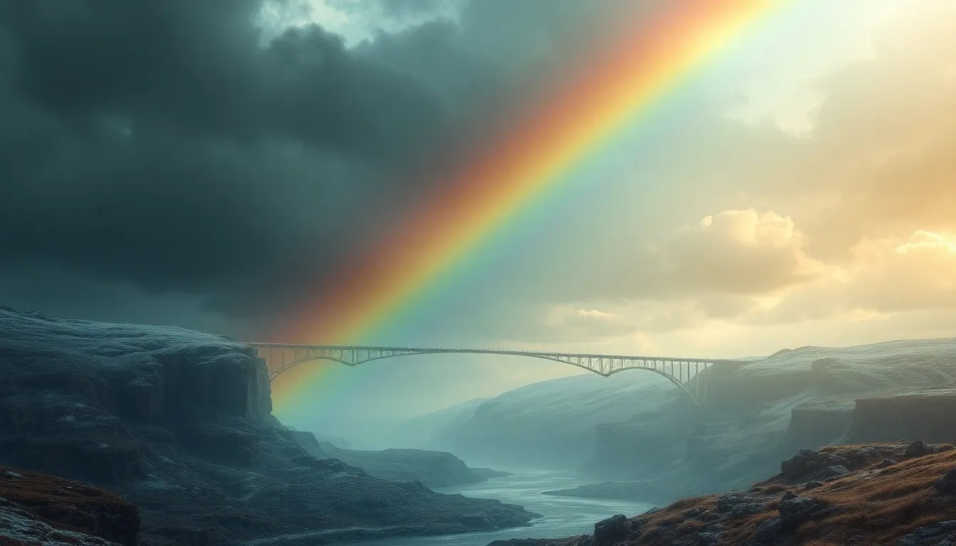 "The Enigmatic Bifröst: The Rainbow Bridge of Norse Mythology" - Norse ...