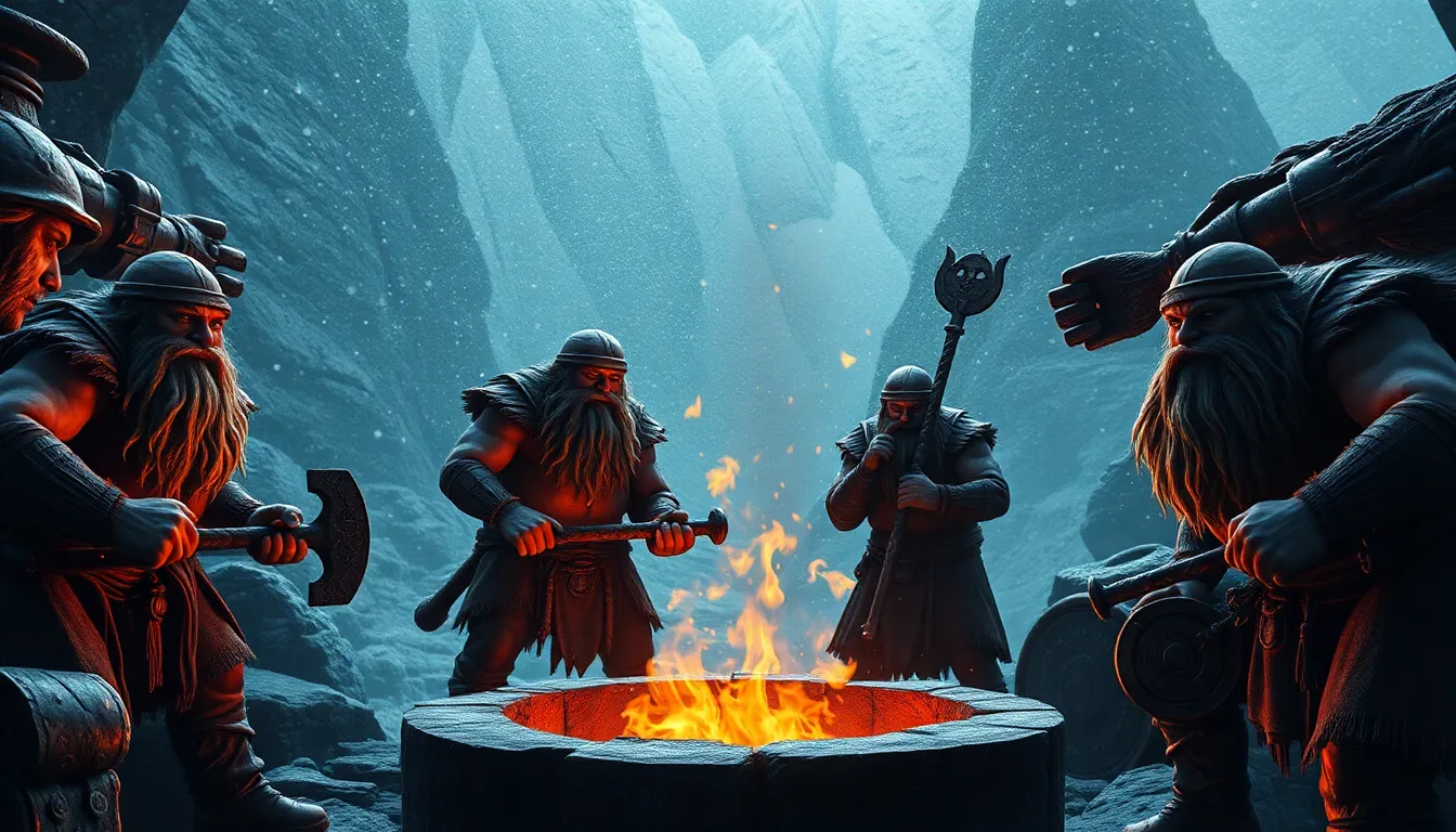 "The Forge of the Dwarves: Crafting the Heart of Norse Mythology ...