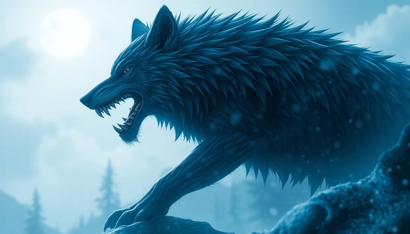 "The Great Wolf's Mythos: Fenrir Through the Ages" - Norse Mythology