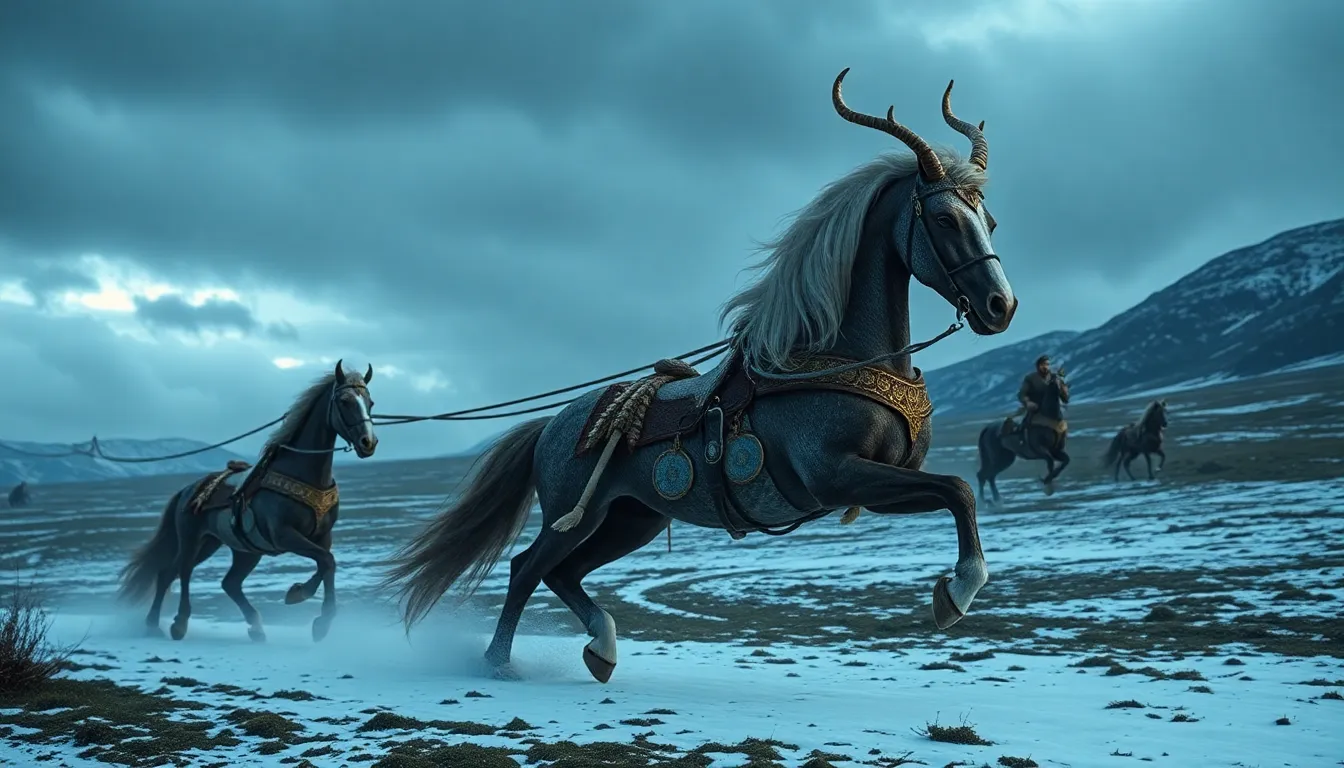 "The Journey of Sleipnir: Odin's Horse Through Myth and History" - Norse Mythology