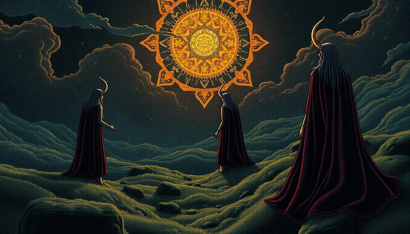 "The Norns: A Journey Through the Tapestry of Norse Fate" - Norse Mythology