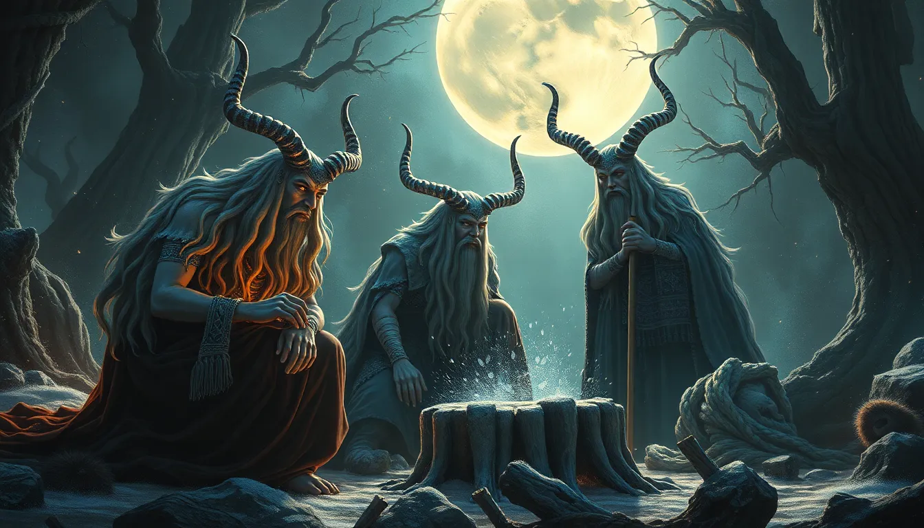 "The Norns: The Weavers of Fate in the Norse Universe" - Norse Mythology