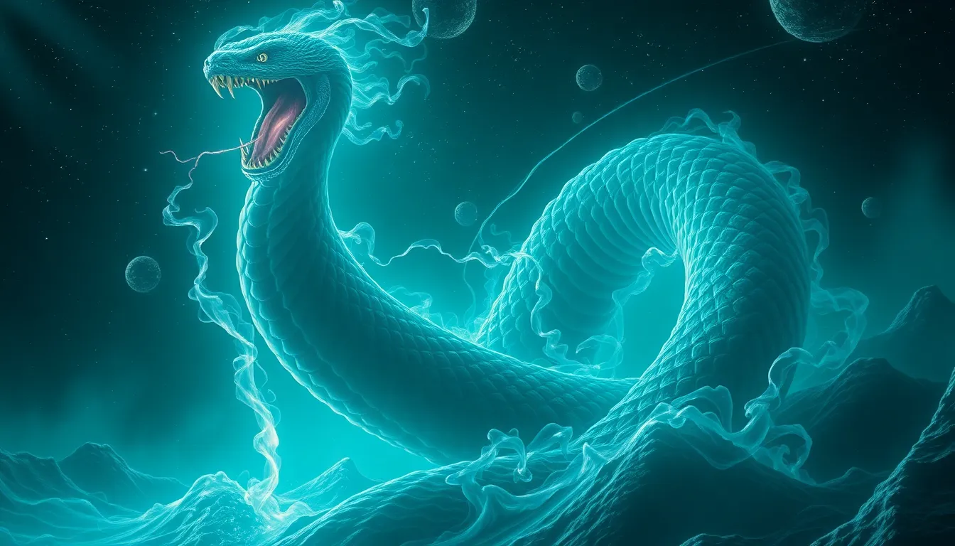 "The Terrifying Jörmungandr: The World Serpent and Its Cosmic Role ...