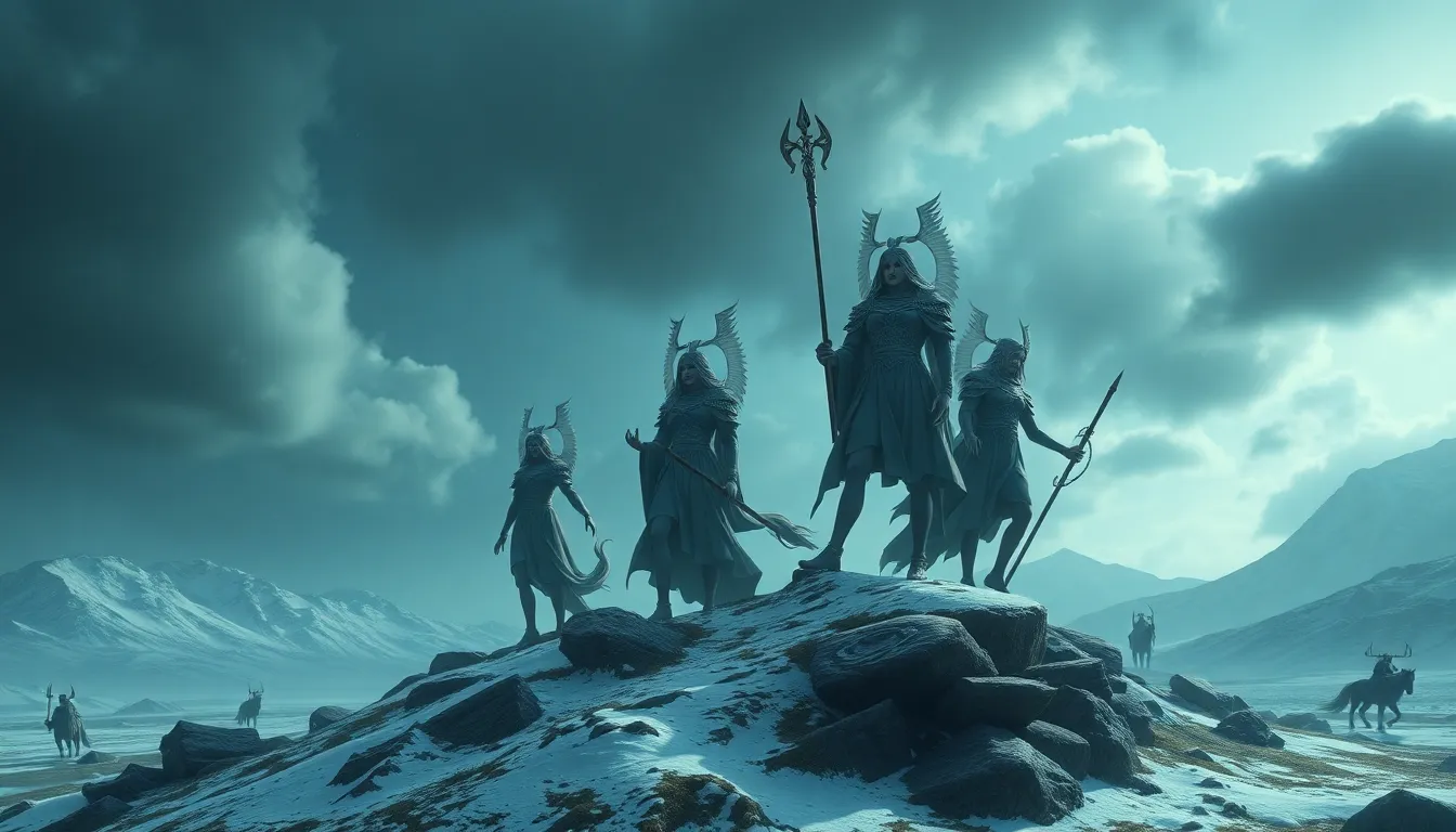 "The Role of the Valkyries in Guiding Souls After Ragnarok" - Norse ...