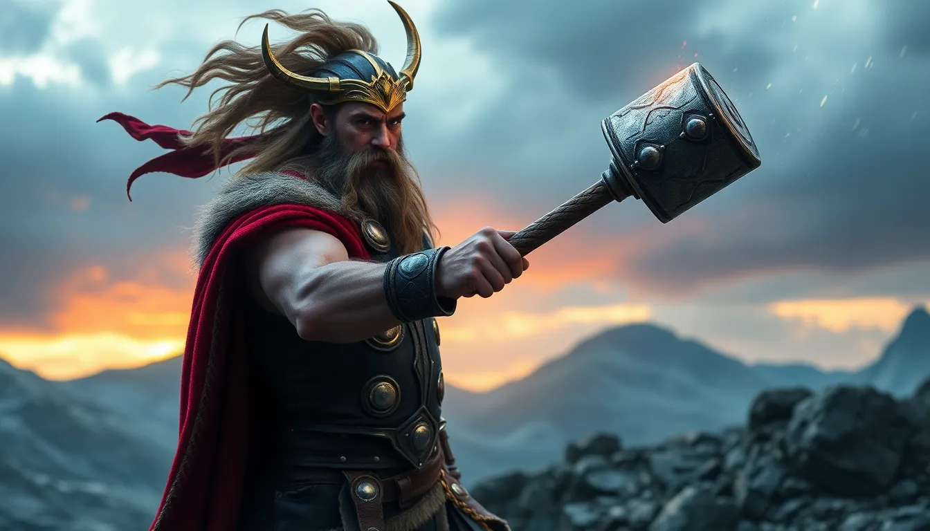 The Stolen Hammer: Loki's Mischievous Plot Against Thor - Norse Mythology