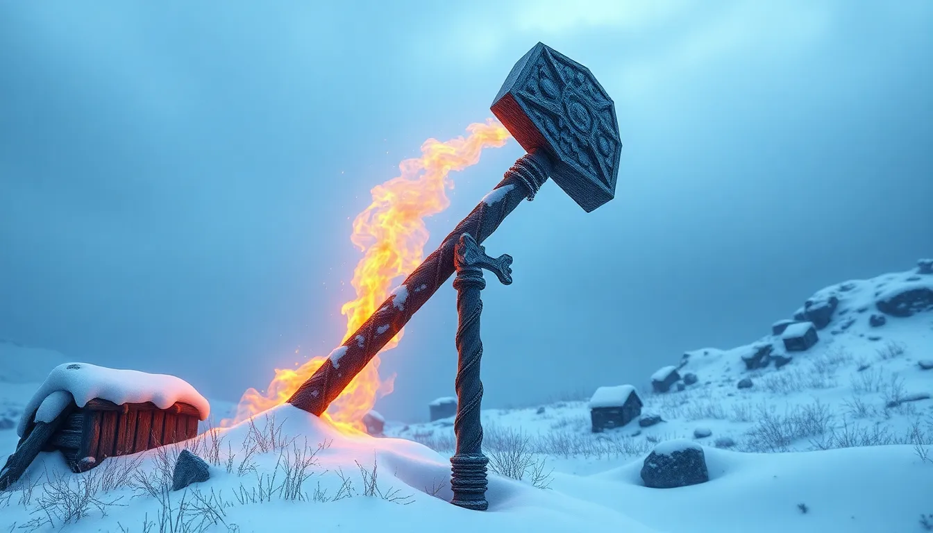 Thor's Hammer: The Mythical Theft That Defined a God - Norse Mythology
