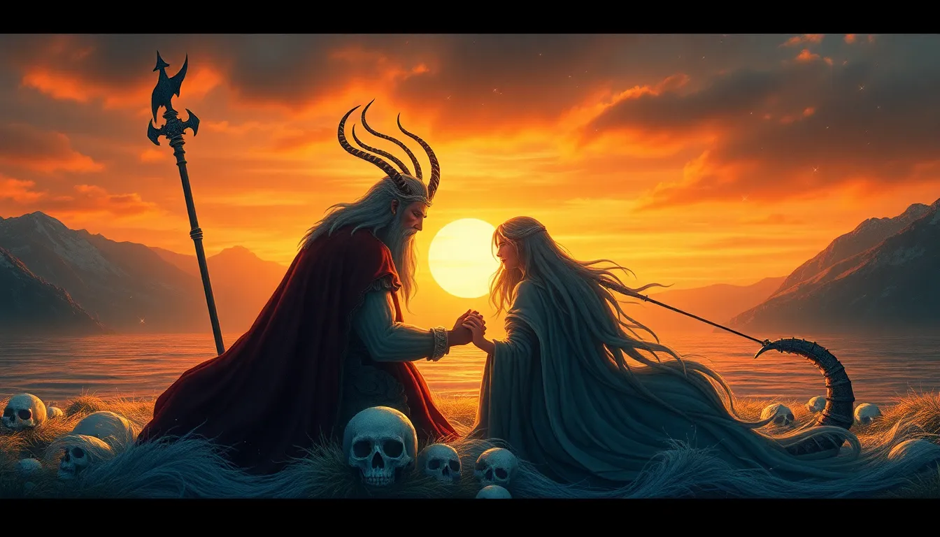 Njord and Skadi: A Mythical Examination of Love and Duty - Norse Mythology