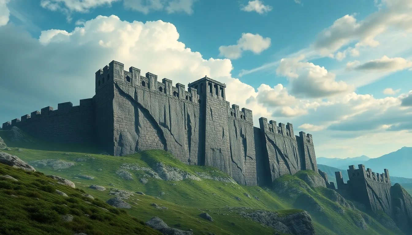 The Role of Nature in the Construction of Asgard's Wall - Norse Mythology
